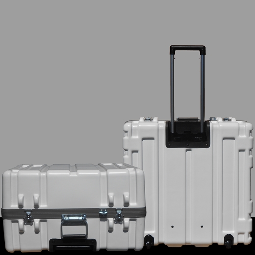 Parker Plastics Shipping Container with Telescoping Extension Handle ...